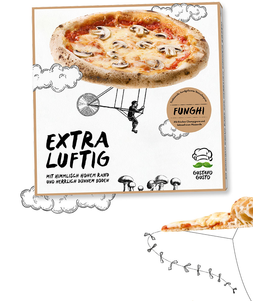 Extra Luftig - Gustavo Gusto | Pizza aus dem Steinofen!