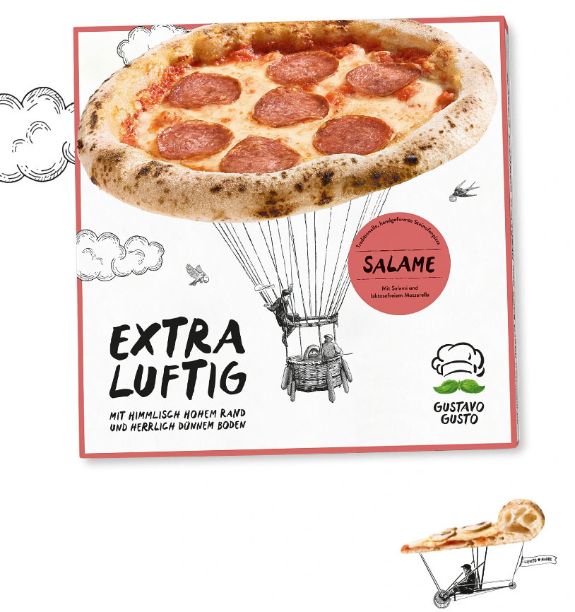 Extra Luftig - Gustavo Gusto | Pizza aus dem Steinofen!