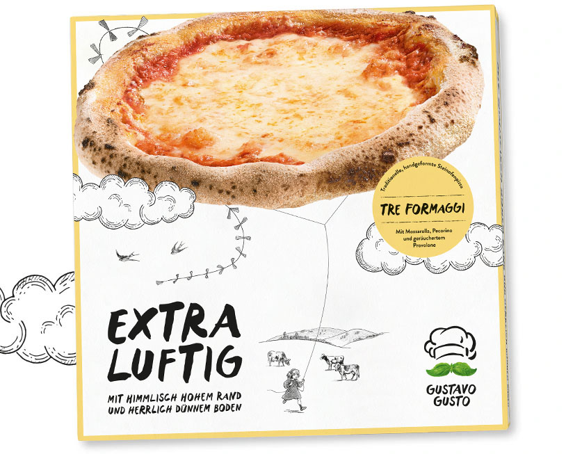 Extra Luftig - Gustavo Gusto | Pizza aus dem Steinofen!